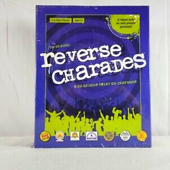 Games | The Original Reverse Charades A Hilarious Twist On Charades ...